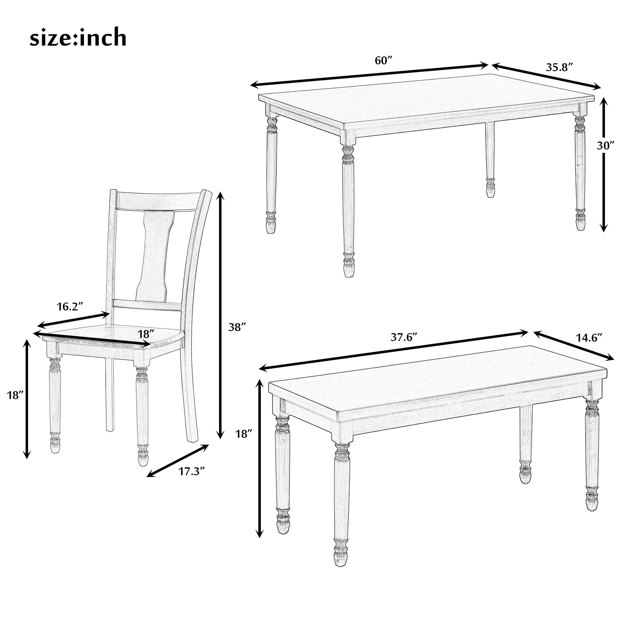 dining table ergonomic dimensions